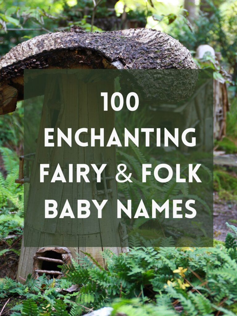 100 Enchanting Fairy & Folk Baby Names | The Friendly Fig