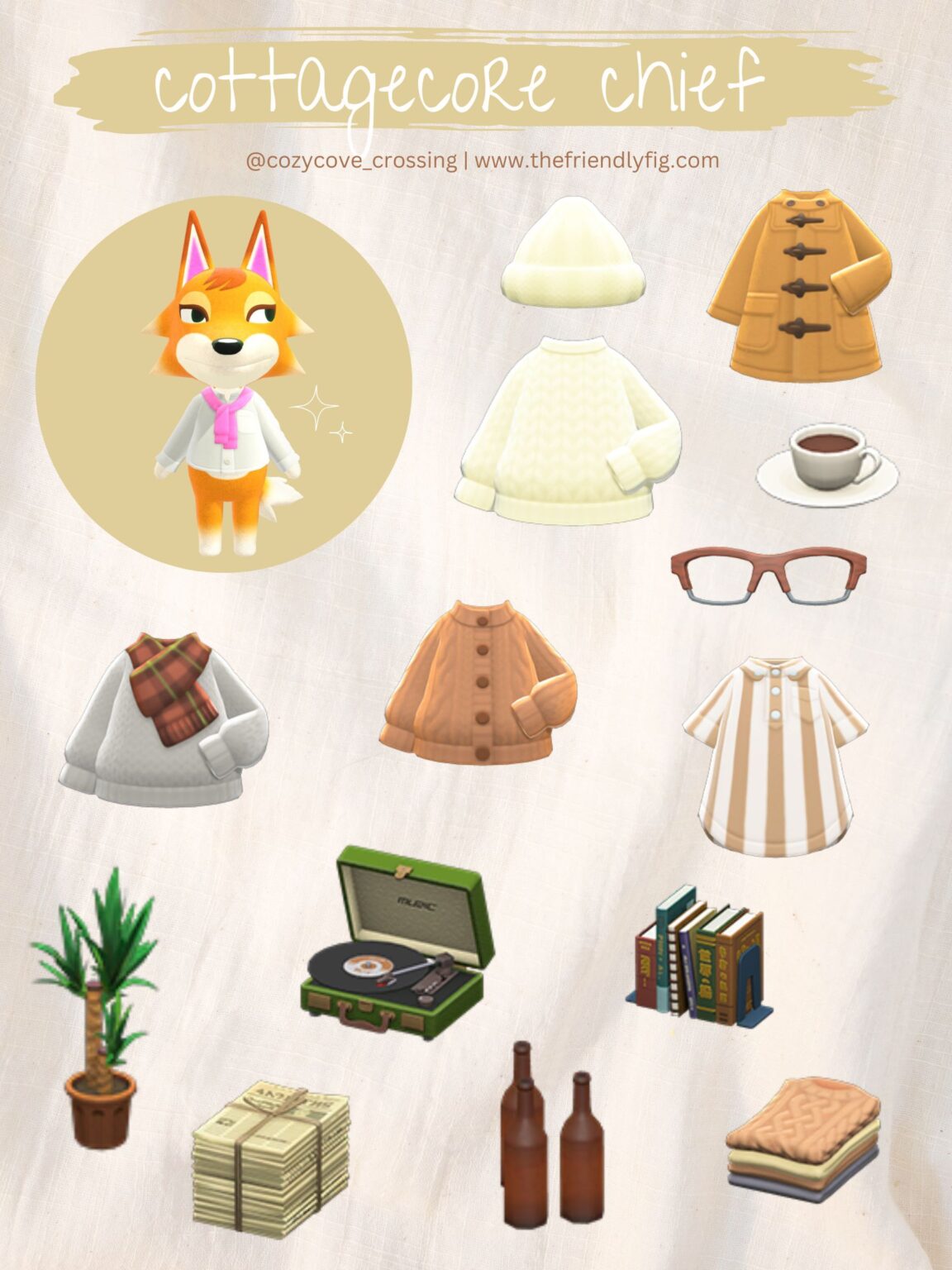 ACNH Cottagecore Ideas & Inspiration - The Friendly Fig