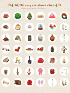 ACNH Item Guides by Theme - The Friendly Fig