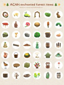 ACNH Item Guides by Theme - The Friendly Fig