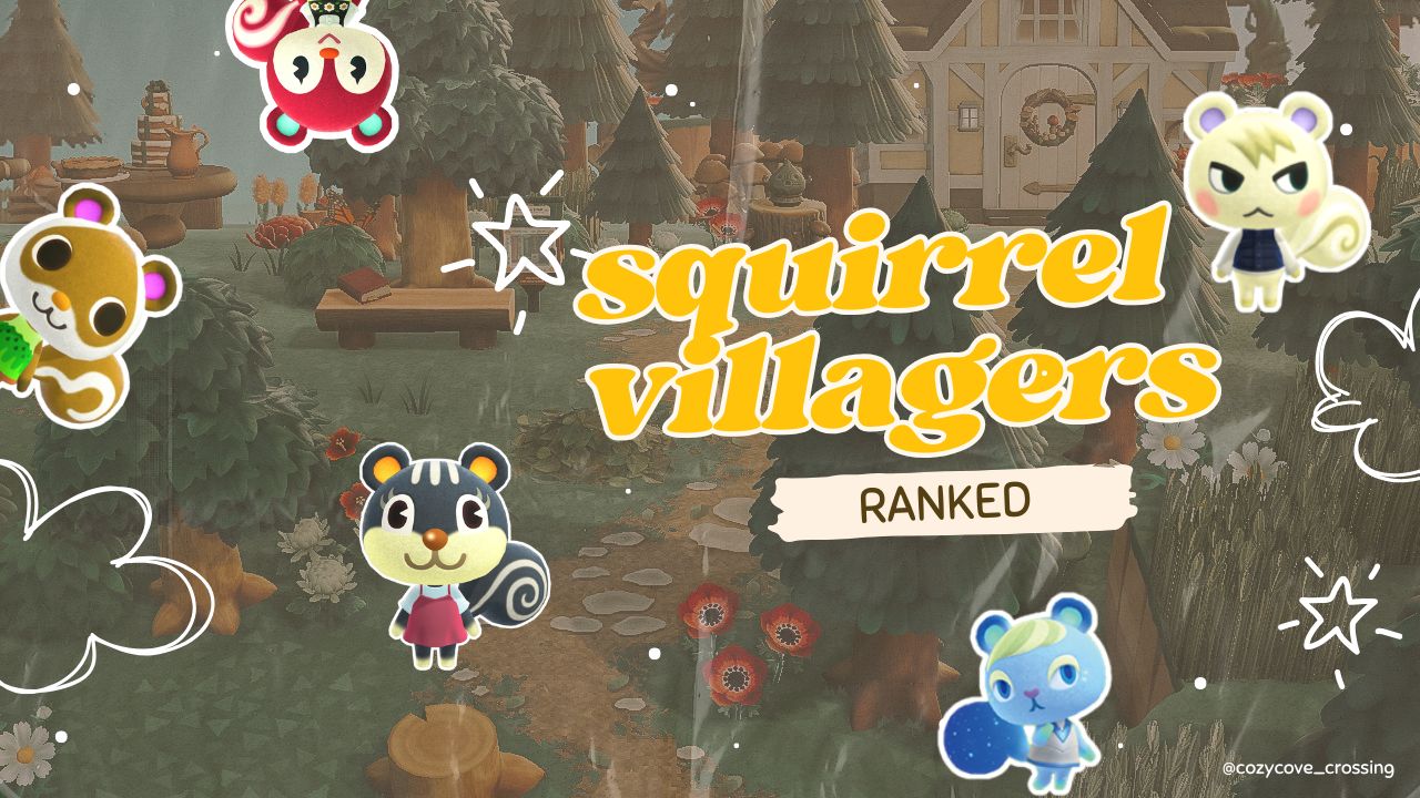Ranking Squirrel Villagers in Animal Crossing