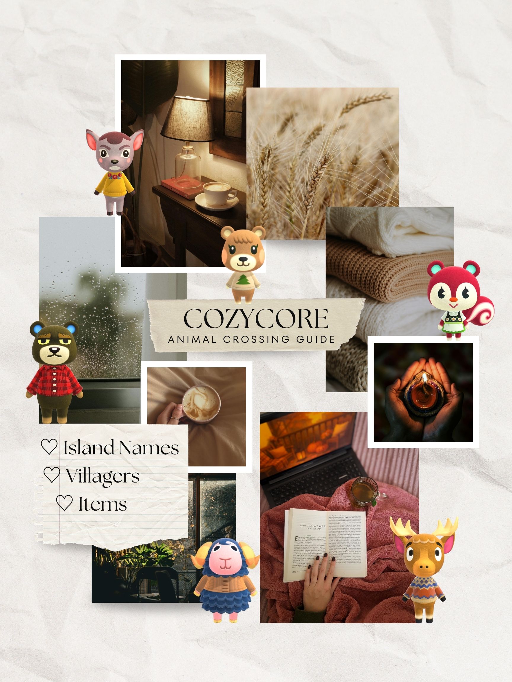 Cozycore Animal Crossing Island Ideas